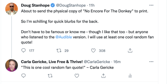 Doug Stanhope Should Come to PorcFest – Carla Gericke